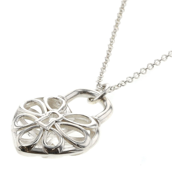 Tiffany & Co. | Jewelry | Tiffany Co Filigree Heart Lock Pendant ...